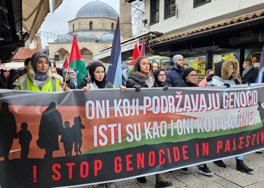 U Sarajevu skup podrške narodu Palestine | Face | Jedina neovisna ...